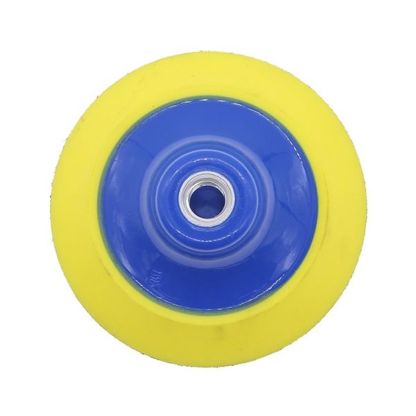 Rubber polishing pad