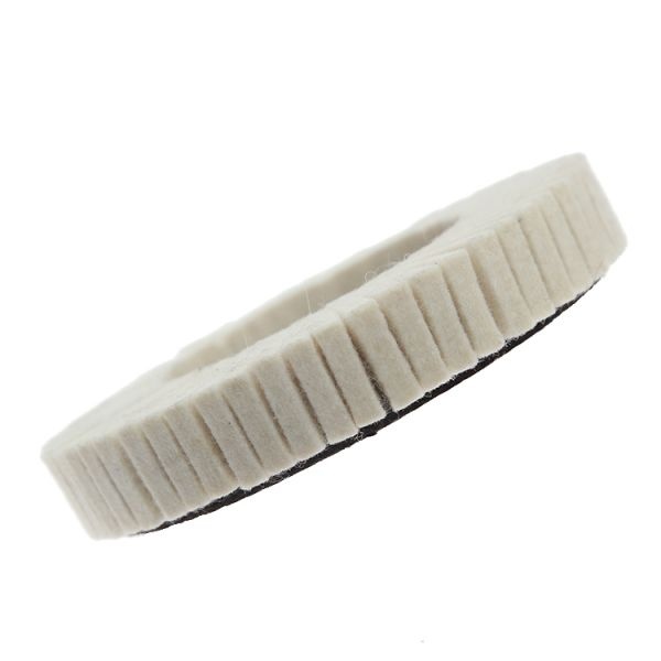 Felt buffing wheel
