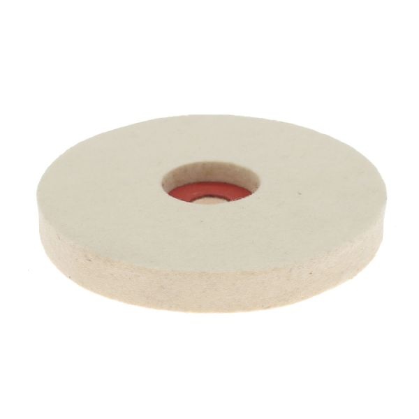 Felt buffing wheel