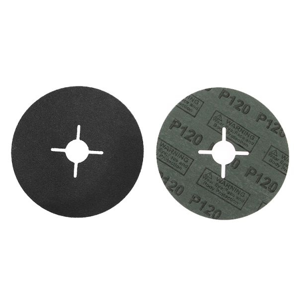 Silicon carbide fiber discs