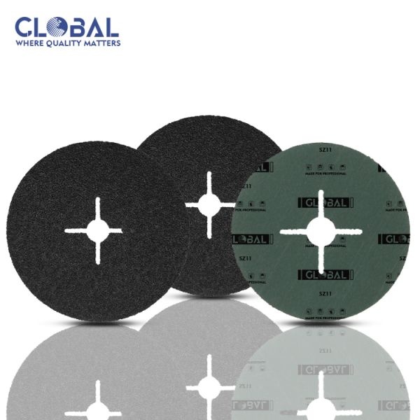 Silicon carbide fiber discs